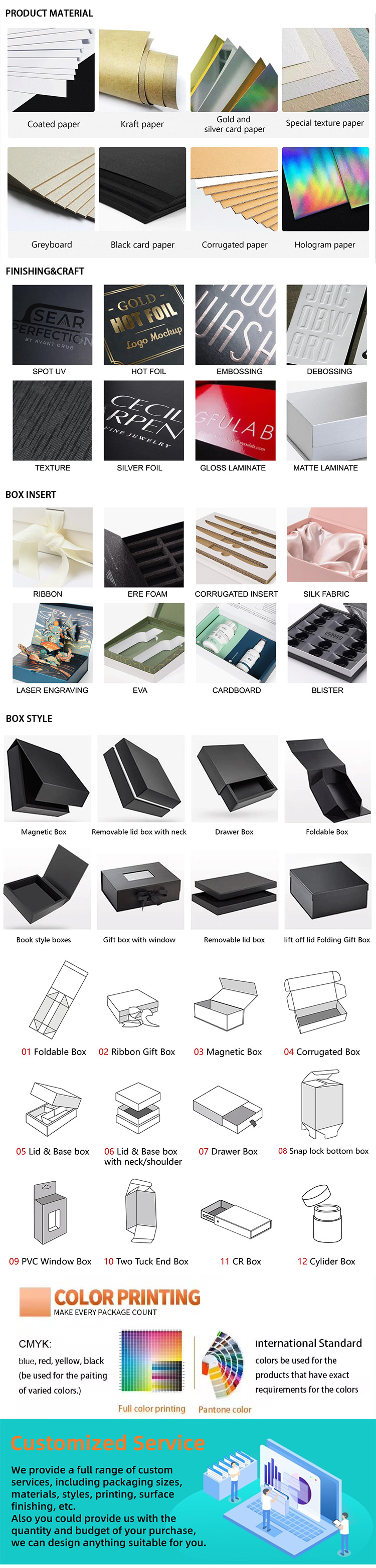 Colorful Emballage Carton Airplane Box Skin Care Corrugated Shipping Boxes Cardboard Mailer Box Manufacture Design for Groceries