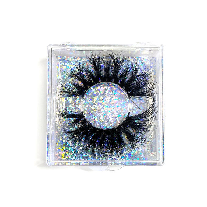 visone d'imballaggio falso lashes-15-20mm 12 del Faux dell'etichetta privata delle sferze 3D