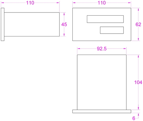 exhibición de la célula de carga