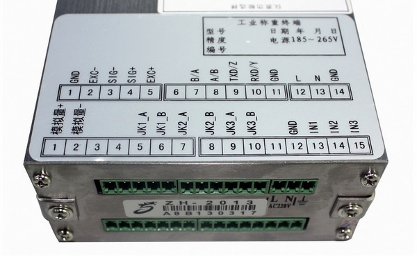 pesaje del indicador