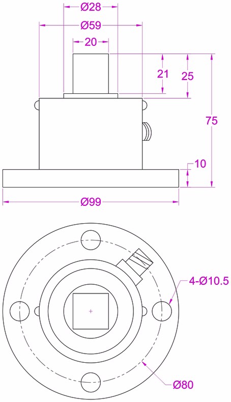 transdutor estacionário 20NM 50NM 100NM 200NM 500NM do torque
