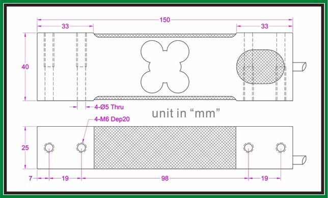 sensor para medir o peso