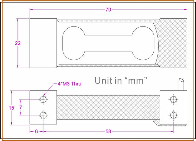 célula de carga 50N 20N 10N 5N