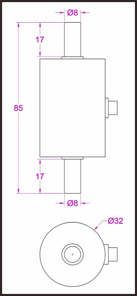 Sensor 0.2NM 0.5NM 1NM 2 nanómetro 5NM del esfuerzo de torsión 0.1NM
