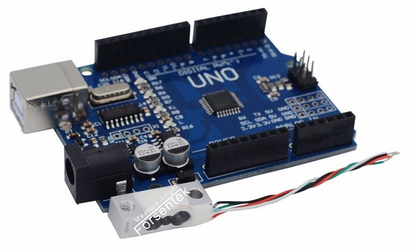 arduino del sensor de la carga