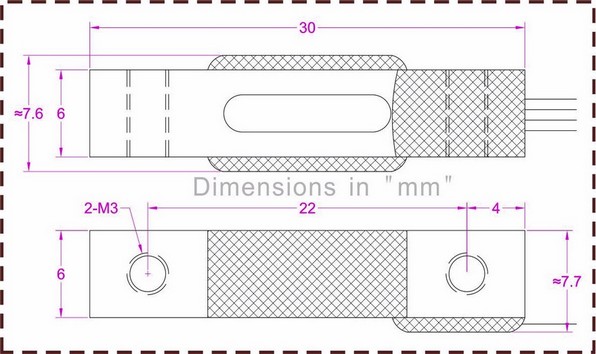 sensor 1kg de la carga 10N