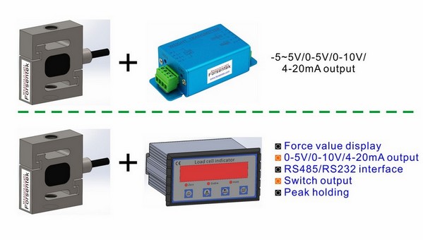 célula de carga con salida analógica