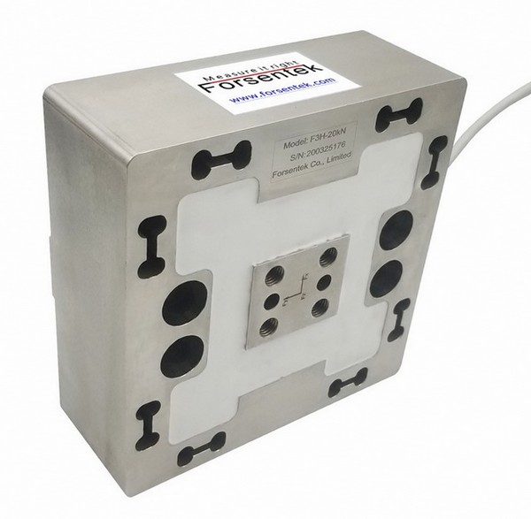 3 célula de carga multi del eje del sensor 20kN de la fuerza del eje