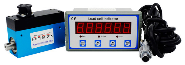 Sensor rotatorio del esfuerzo de torsión del Eje-a-eje con el indicador