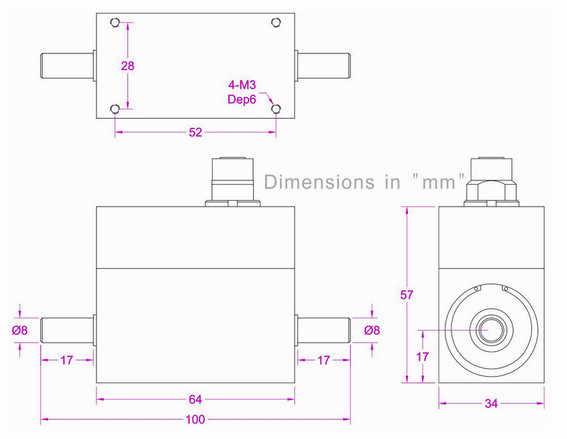 sensor bajo del esfuerzo de torsión de la dinámica de la capacidad con diseño del eje