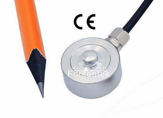 célula de carga miniatura del botón 500kg