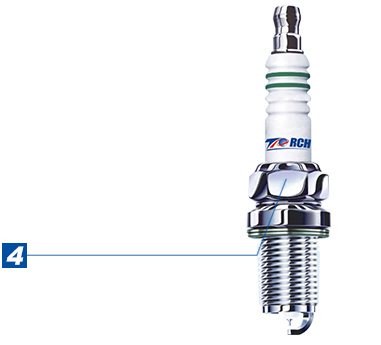 불똥 자동차용 점화 플러그와 오토바이