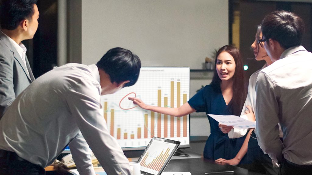 무선 전신 발표 해결책은 당신의 모임을 향상시킬 것입니다 - 에스카스트 프로