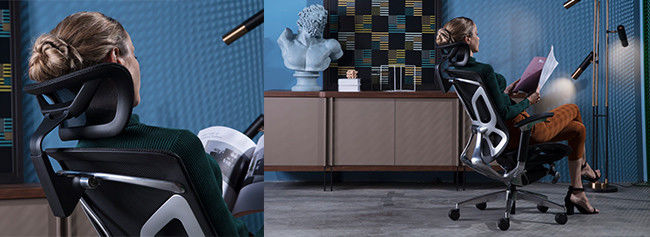 Стул 3 регулируемой сетки вращающееся кресло бабочки Dvary эргономический исполнительный