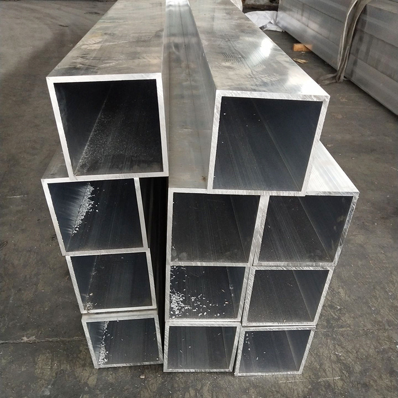 Tubo quadrato di alluminio materiale del prodotto 0.5mm di Builiding di vendita calda