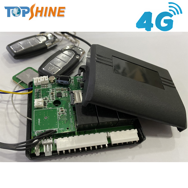 4G WIFI-hotspot Slim zeer belangrijk autoalarmsysteem met de verre controle van het begineinde en gebouwd in GPS-spaander