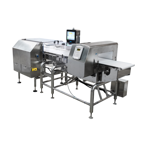 Yamato checkweigher and metal detector combination system