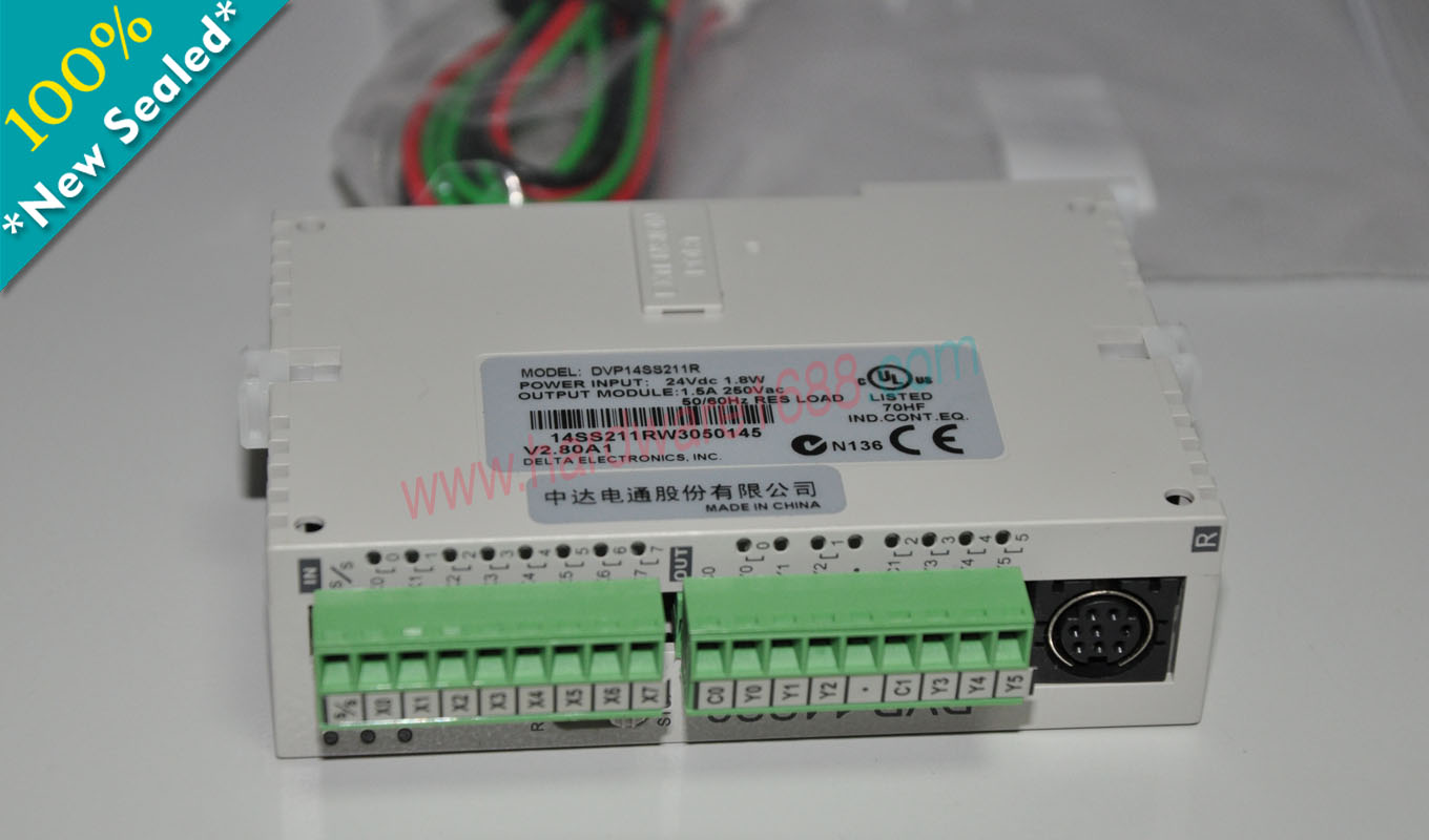 Serie DVP16EHOOR3 del PLC DVP-EH3 del delta
