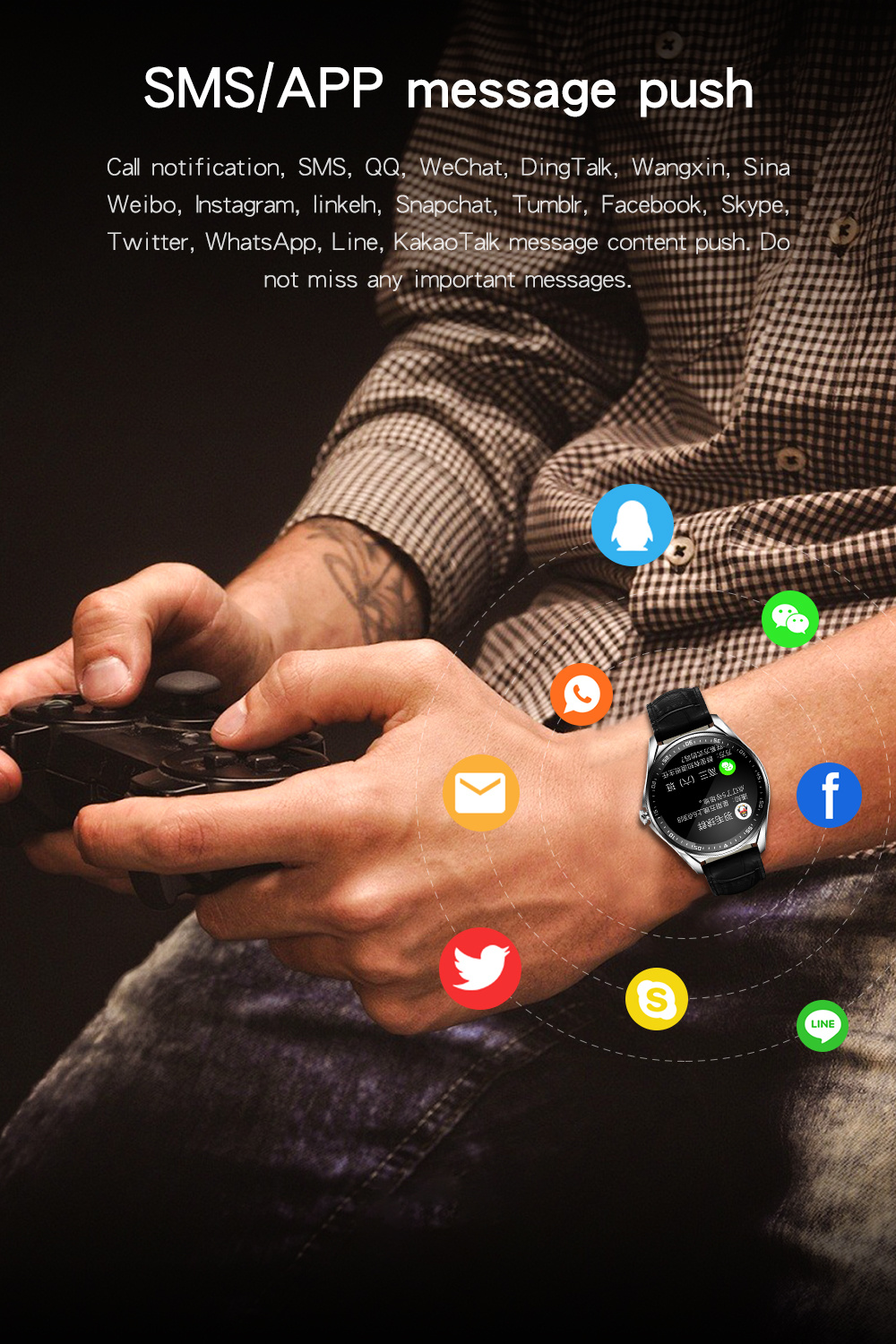 Lo schermo a colori a 1,28 pollici nocciola IP67 di IPS impermeabilizza lo Smart Watch femminile di ricordo E16 del ciclo mestruale di Ui di stile meccanico di tema