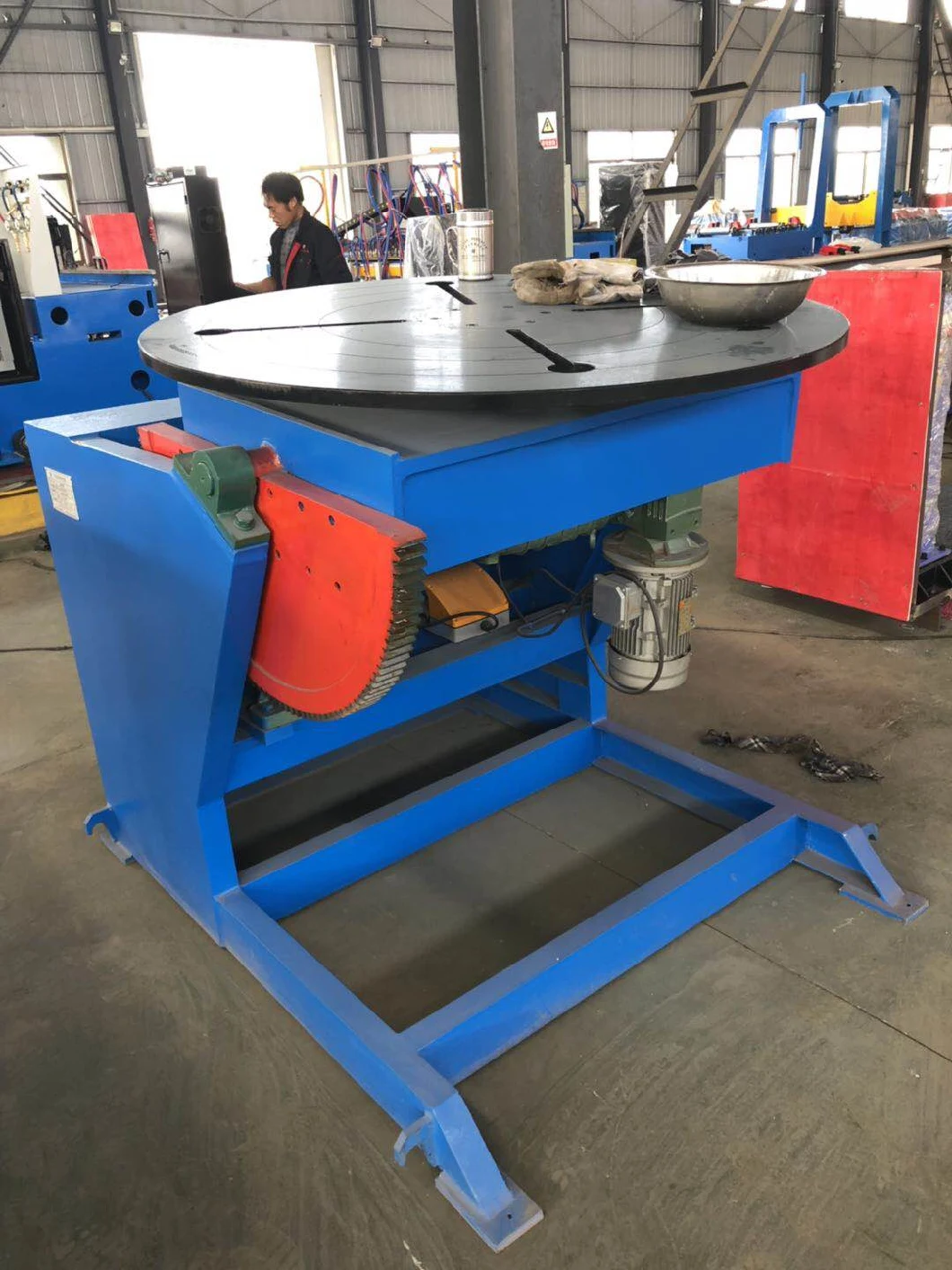 Posizionatore di saldatura portatile automatico con Chuck Welding Table