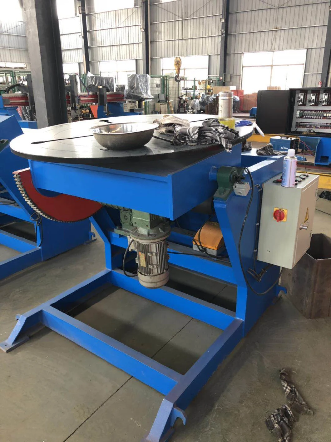 Posizionatore di saldatura portatile automatico con Chuck Welding Table