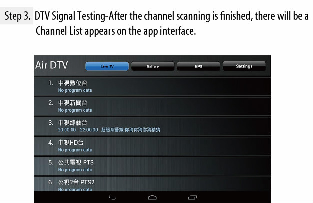 Mejor Android 4,4 DVB-T &DVB-T2 libera el receptor de HD Digitaces TV PARA sintonizador de WIFI USB (OTG) de la tableta/del teléfono
