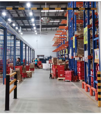 LC LS Safety Barrier Warehouse flexible anti-collision system FS-2023A