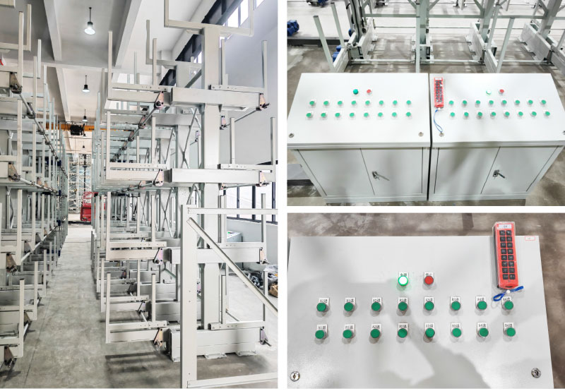 Pipe Telescopic Cantilever Shelf Metal Sheet Warehouse Storage Rack Telescopic Cantilever Shelves Long Materials