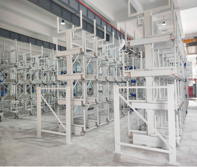 Pipe Telescopic Cantilever Shelf Metal Sheet Warehouse Storage Rack Telescopic Cantilever Shelves Long Materials