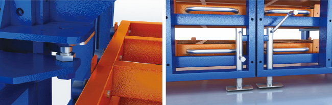 Roll Out Metal Structure Rack Heavy Duty Manual Horizontal Sheet Metal Storage Rack Industrial Use