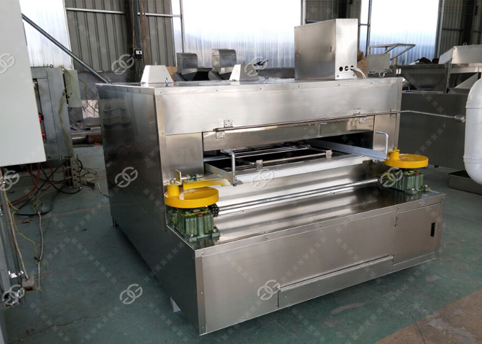 기계를 불에 굽는 입히는 땅콩