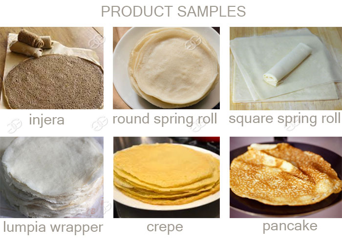 Injera faisant des échantillons de machine