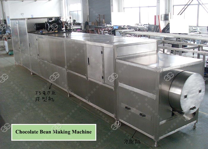 Haricot de chocolat faisant former la machine GELGOOG