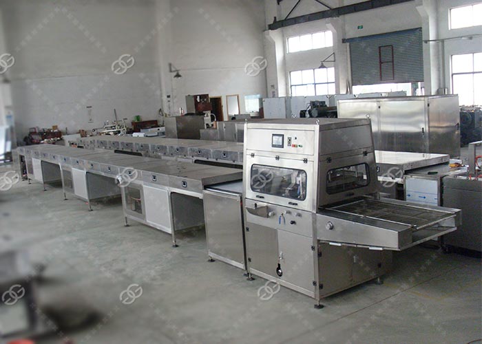 Cioccolato di GELGOOG che riveste linea a macchina prezzo
