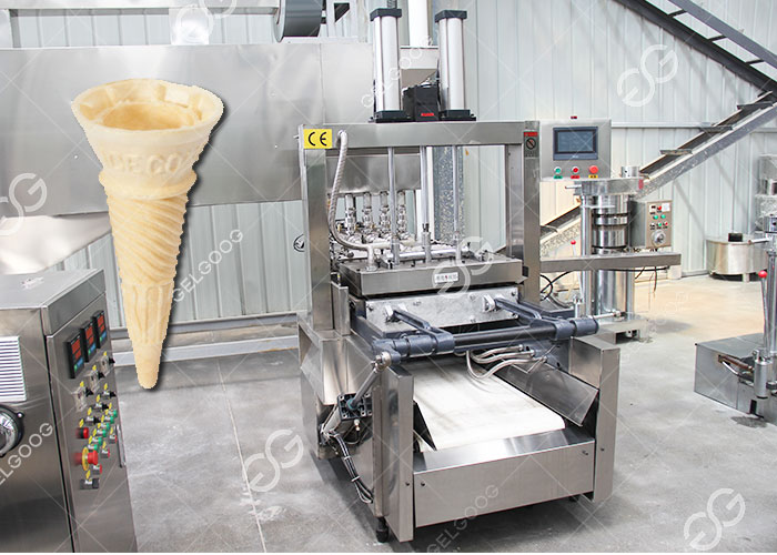 Cone que faz o fabricante da máquina