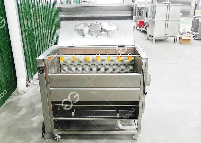 sweet potato washing and peeling machine low price