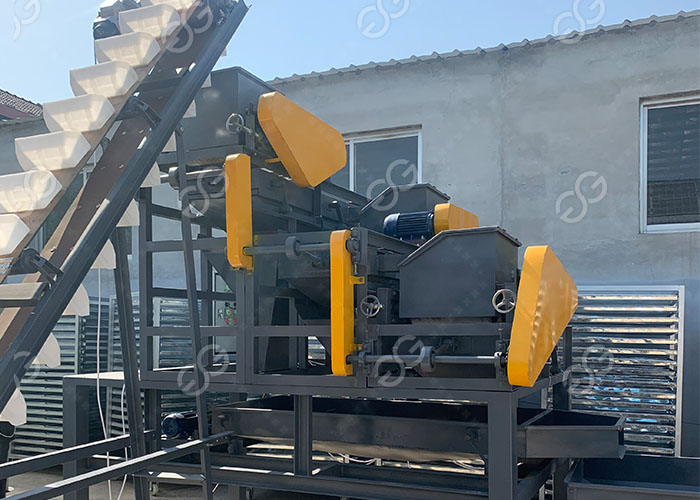 фундук 1 t/h обстреливая машину для продажи