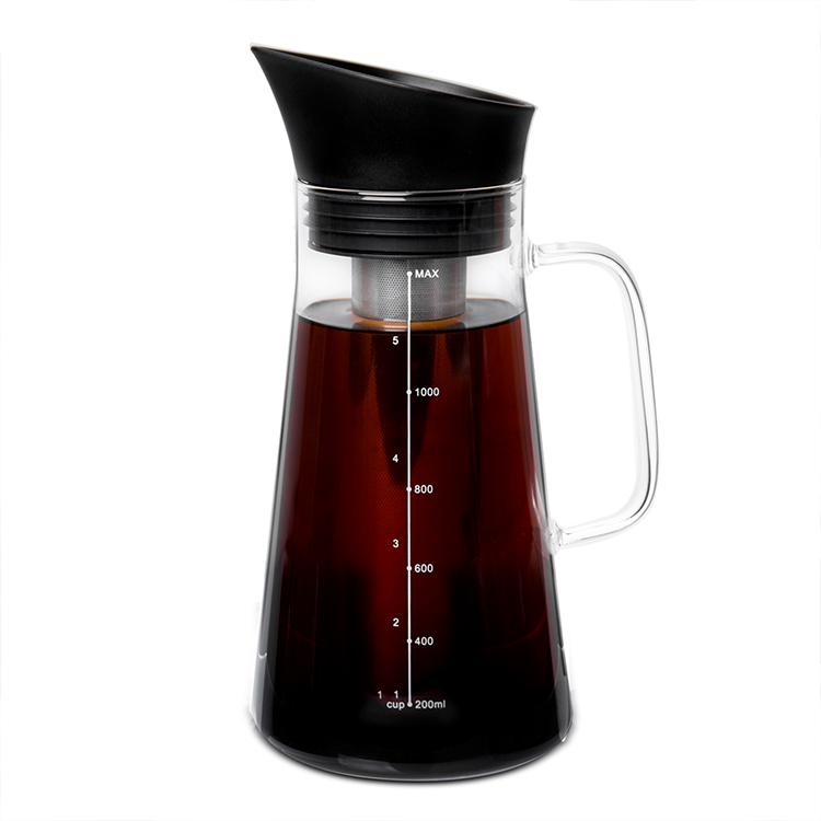 Fabricantes de café congelado por atacado originais com o fabricante de café frio de aço inoxidável da fermentação dos fabricantes de café da escala do filtro e da tampa