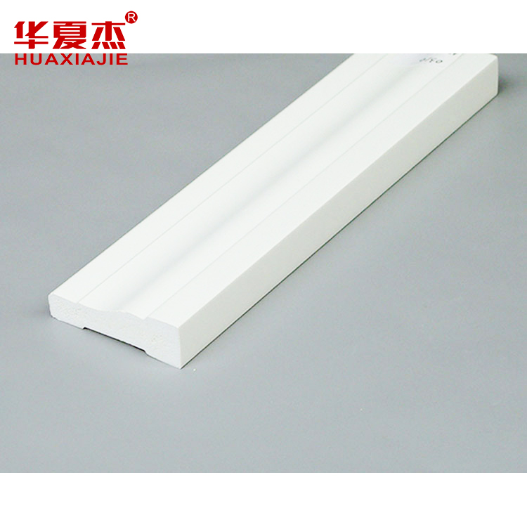 Modanatura esteriore di assorbimento acustico della decorazione interna della casa del PVC del soffitto di plastica termoresistente bianco normale della finestra