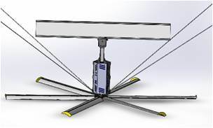 24 Feet Large Industrial Ceiling Fan