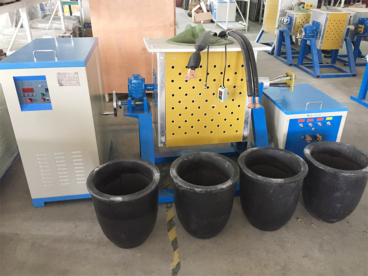 Fornace di fusione economizzatrice d'energia della fonderia del radiatore IGBT del metallo di induzione per l'alluminio d'acciaio dell'ottone del rame del ferro