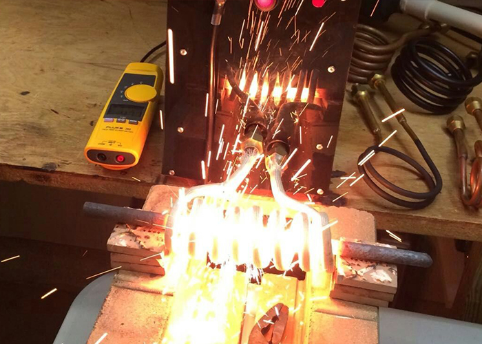 fornace 5kg 10kg di Heater Small Copper Steel Melting della bobina di induzione 35kw