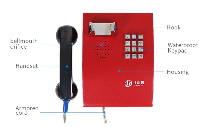 Heavy Duty, Vandal Resistant Metal Telephones