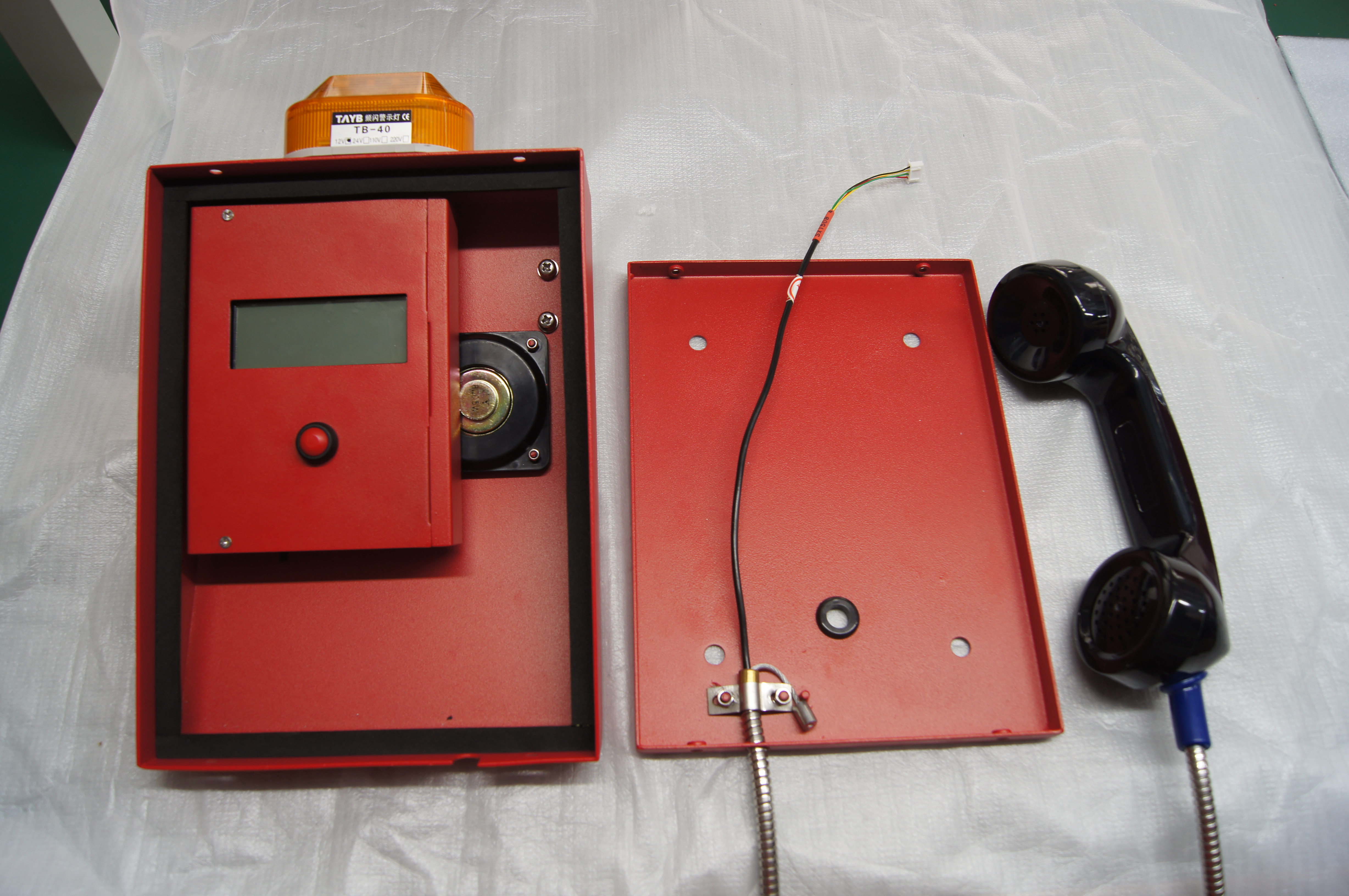 Vandal Resistant VoIP SIP Hot Line Panel Phone