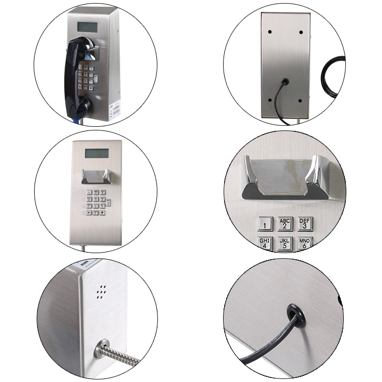Heavy Duty, Vandal Resistant Metal Telephones