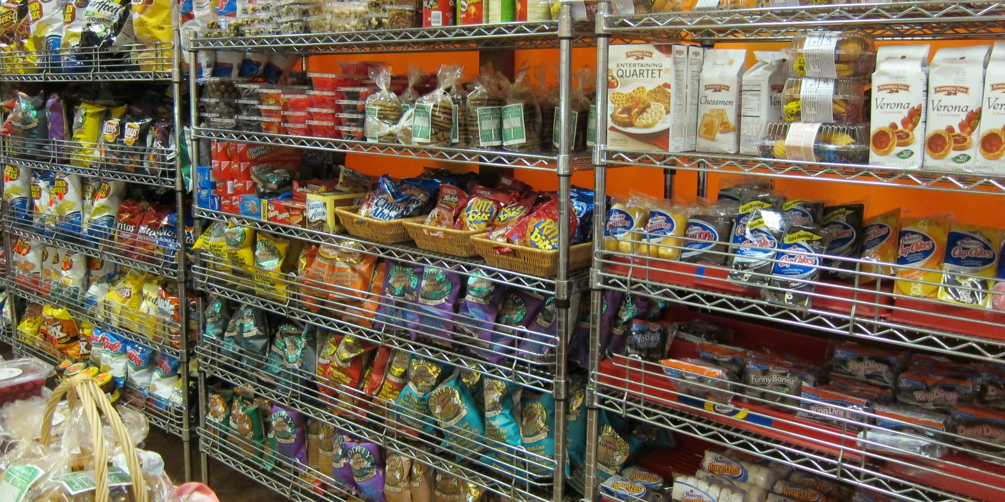 scaffalatura del cavo di stoccaggio dell'alimento