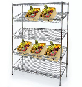vruchten de rekken van de vertoningsdraad