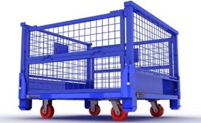  Maglia a quattro vie della gabbia del pallet del metallo della rete metallica di imballaggio per il trasporto