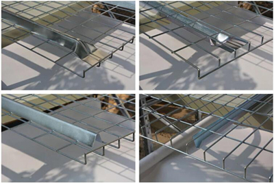 Decking de la malla de alambre del canal U de 50x50 Wesh para la plataforma que atormenta alta seguridad