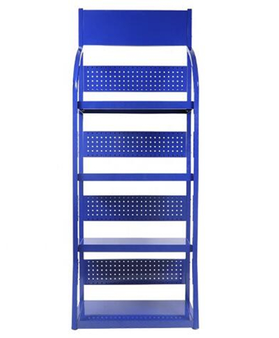 Le bleu facile d'Assemblée tient des supports du marché superbe pour des actions d'épicerie